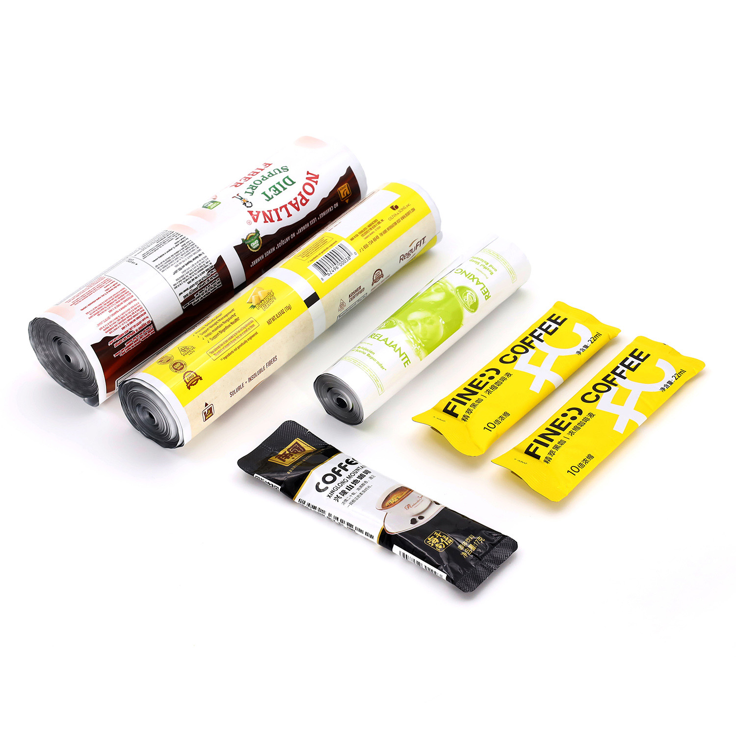 News - Coffee stick packaging and roll film