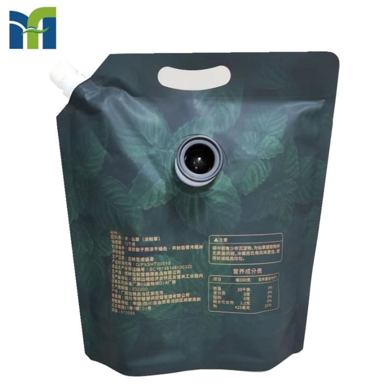 Wholesale Custom Aseptic Stand Up Bag With Valve & Spout for Liquid ...